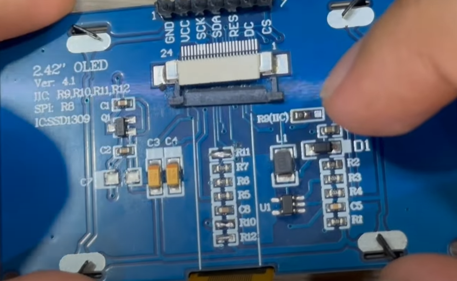 Gráfica Pantalla Oled 2 4″ Arduino Tutorials Picaio